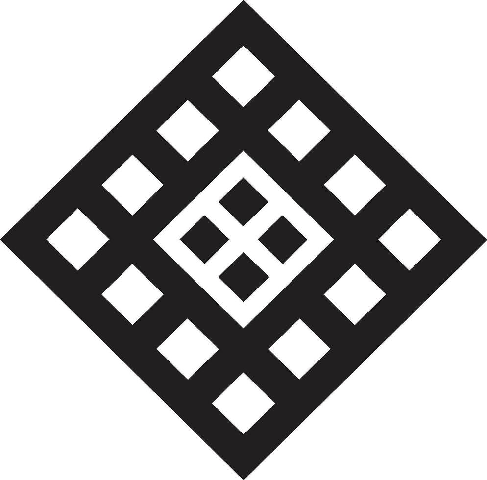 Abstractgeometry Nexus Matrix Core Vector Shape Emblem Formcraftart