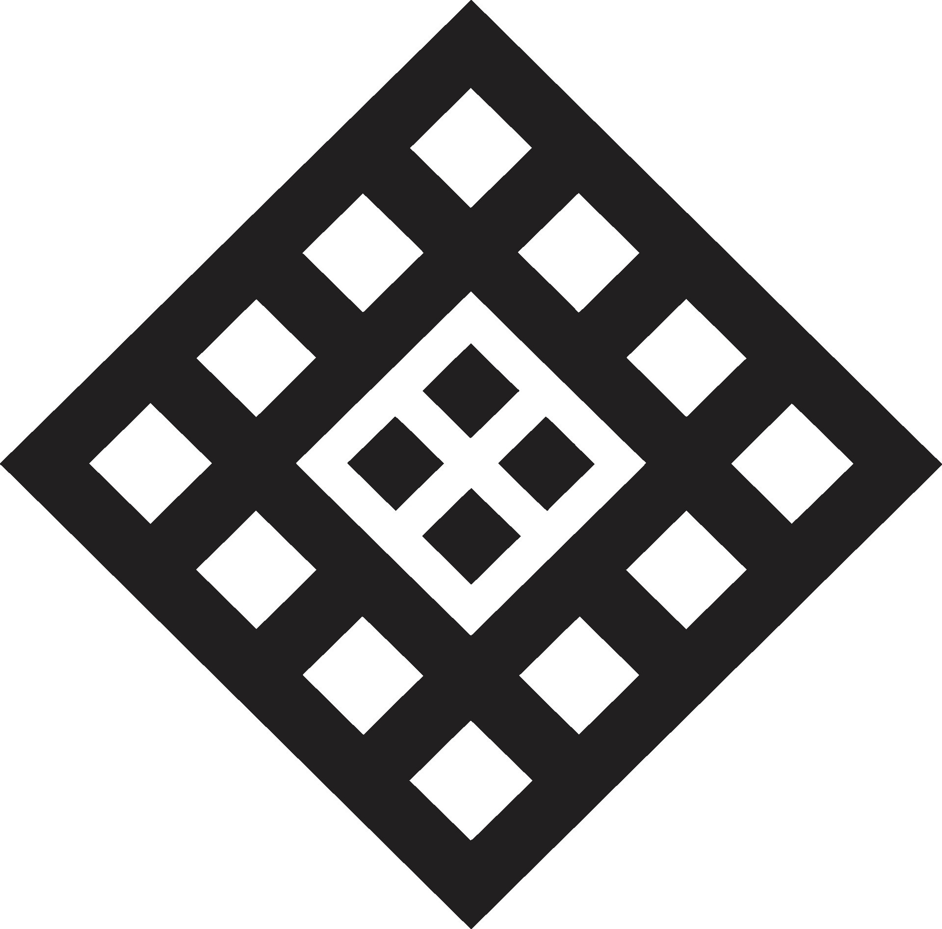 Abstractgeometry Nexus Matrix Core Vector Shape Emblem Formcraftart