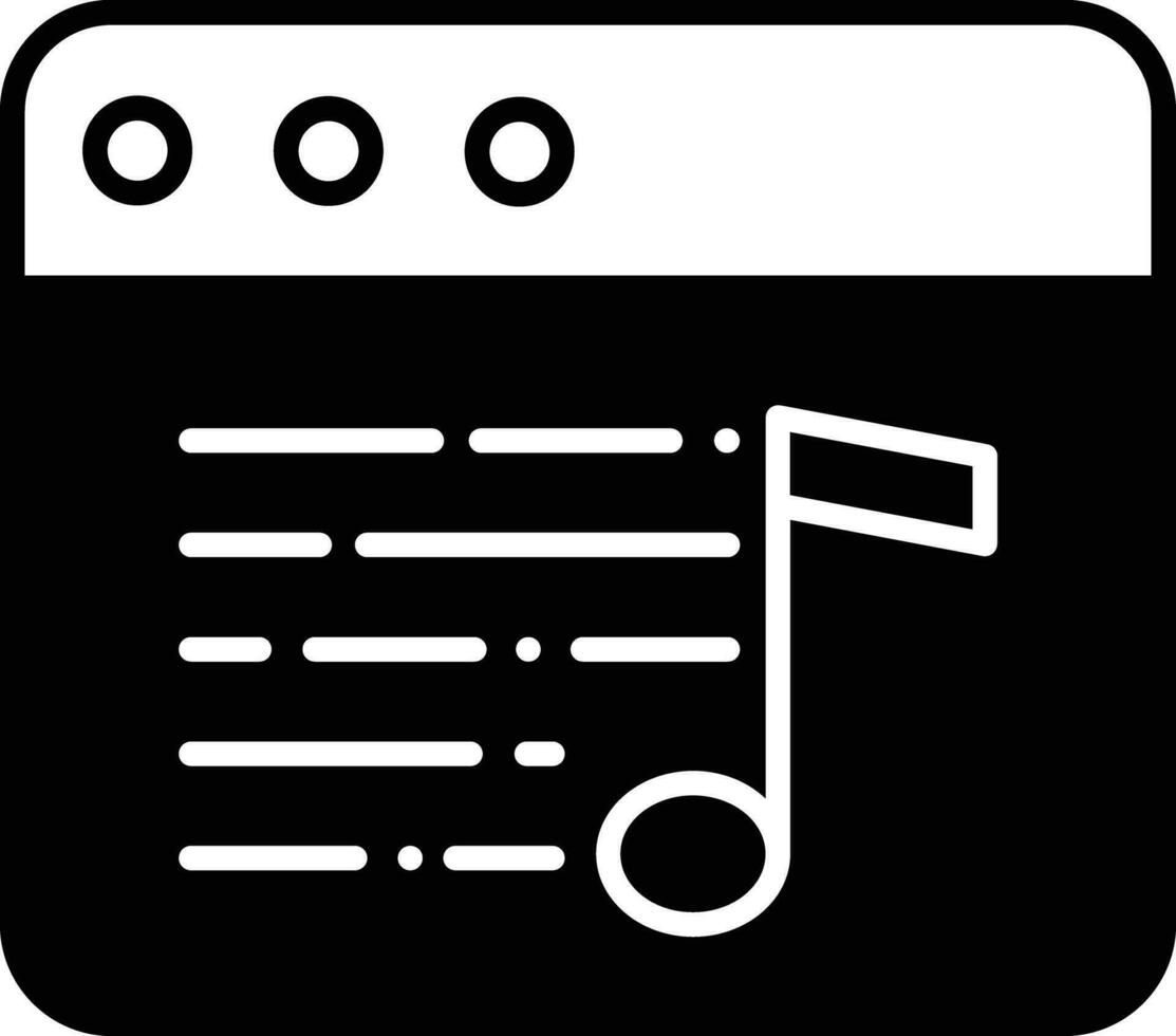 Web solid glyph vector illustration 36577311 Vector Art at Vecteezy