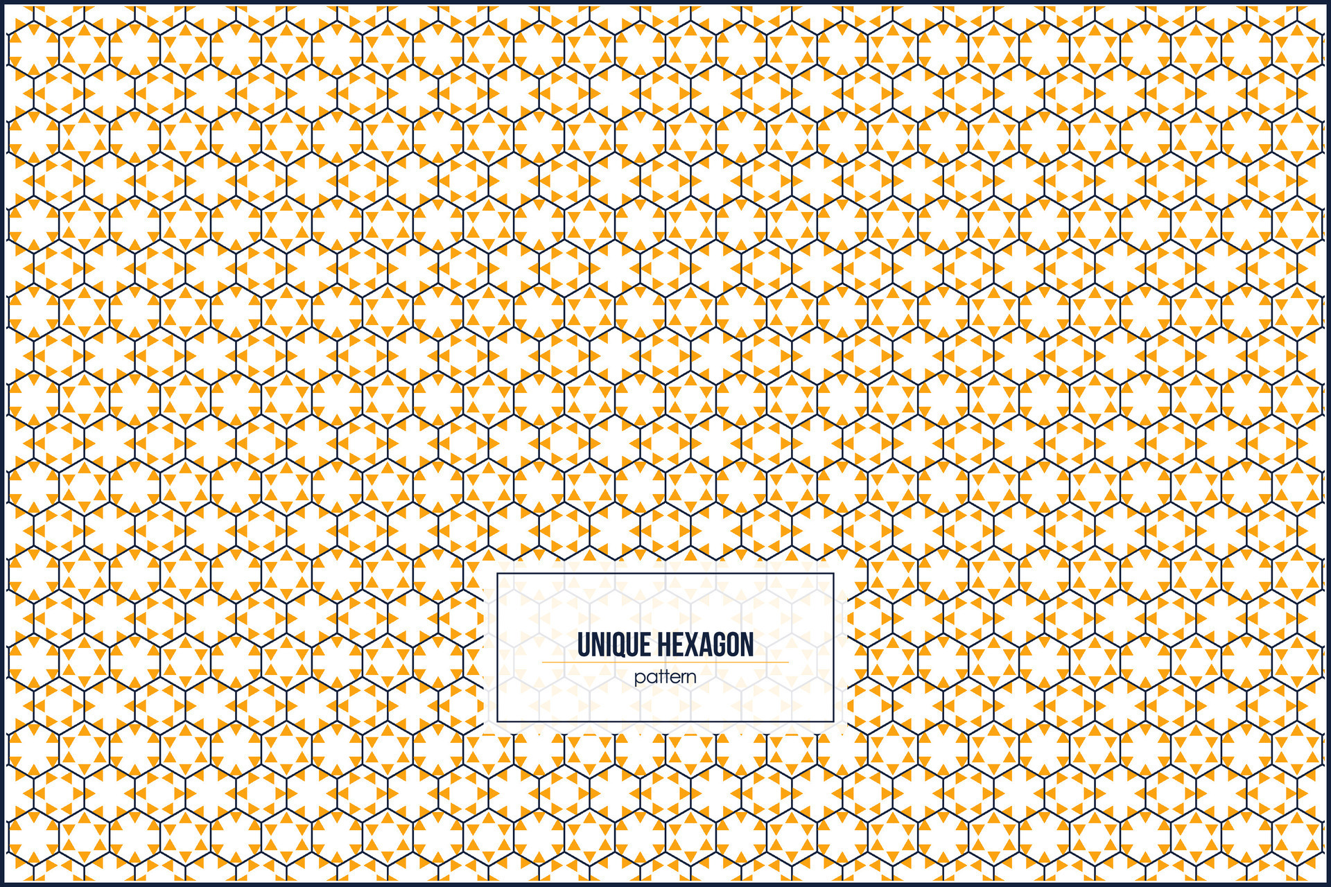 hexagon pattern with multiple orange triangle pattern inside 36580896 ...