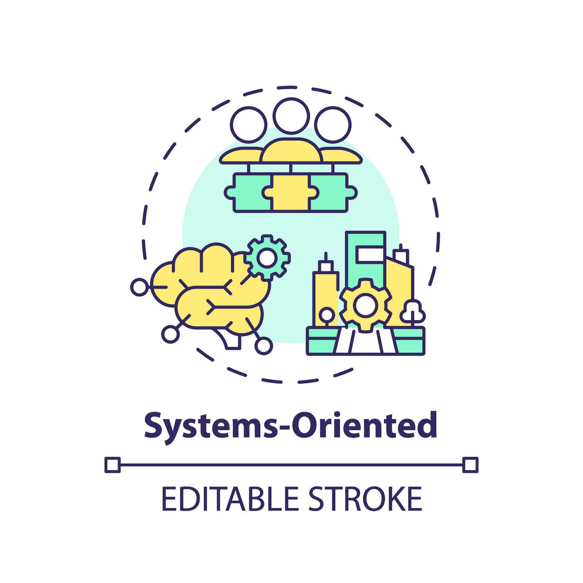 2D editable multicolor systems oriented icon, simple isolated vector ... 2D editable multicolor systems oriented icon, simple isolated vector ...