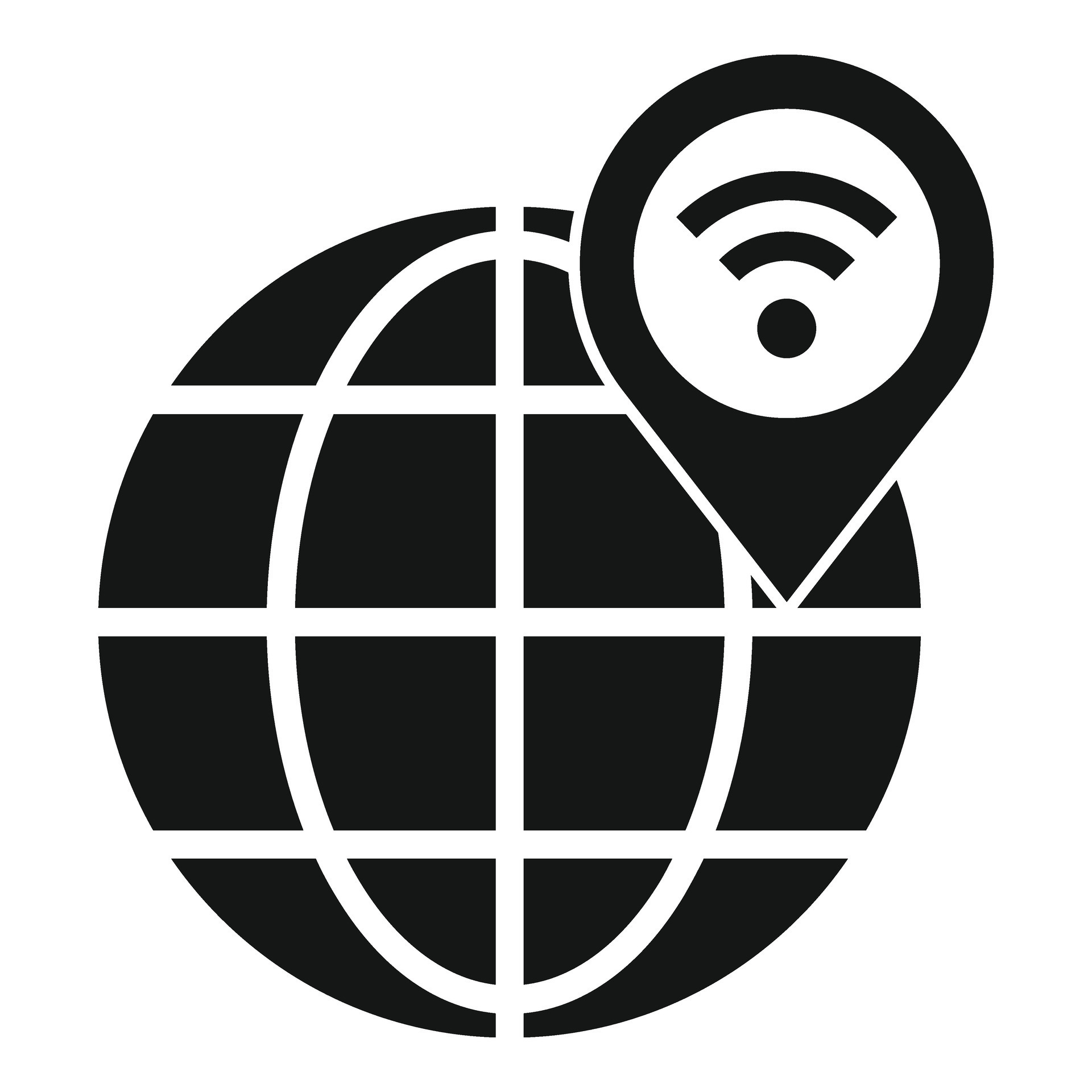 Global data digital icon simple vector. Internet provider 36588706 ...