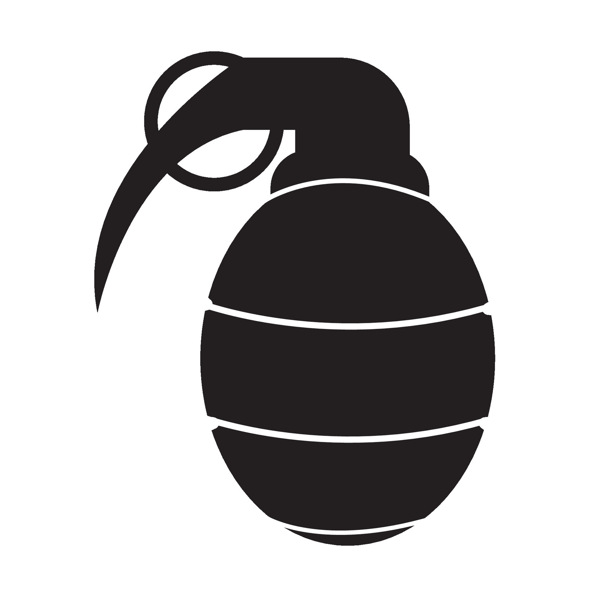 grenade icon logo vector design template 36591903 Vector Art at Vecteezy