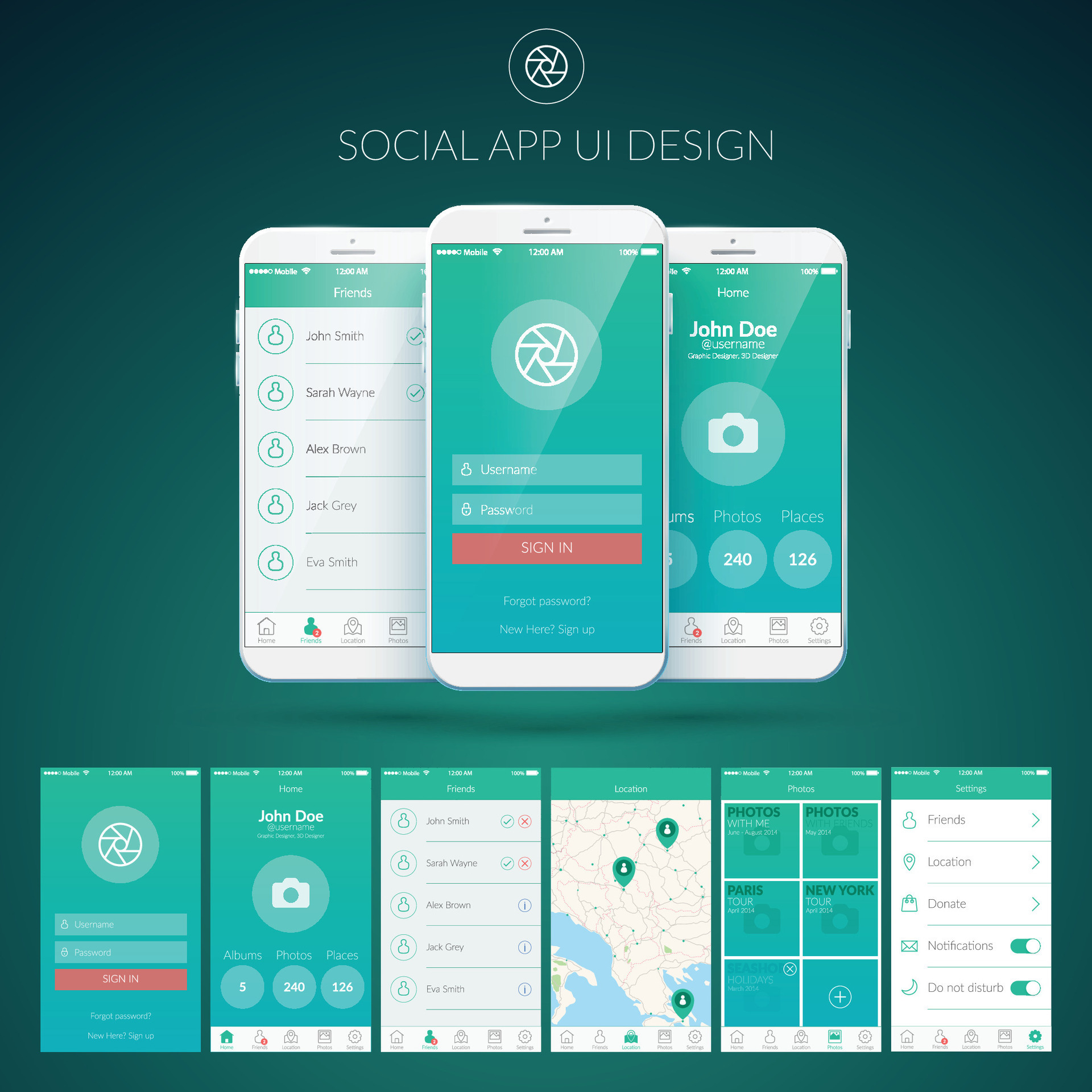 User Interface Design Concept 36603692 Vector Art At Vecteezy