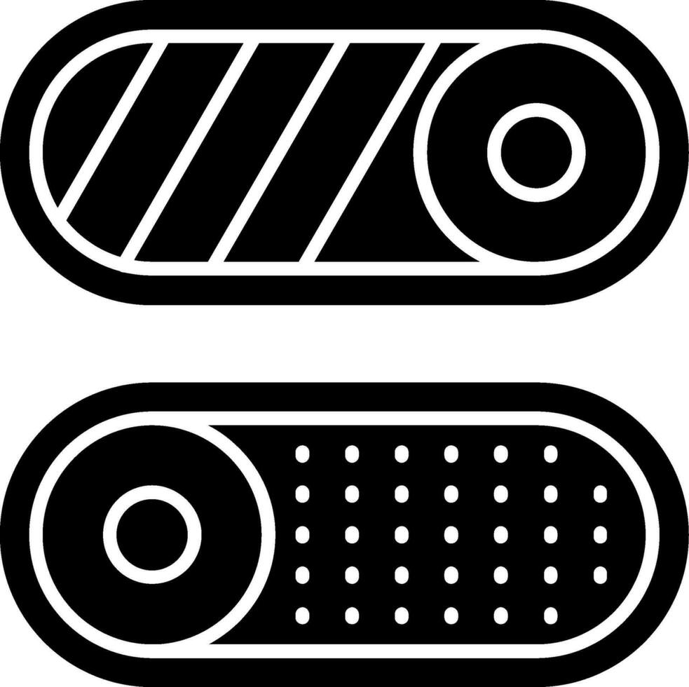 Toggle Glyph Icon 36604393 Vector Art At Vecteezy