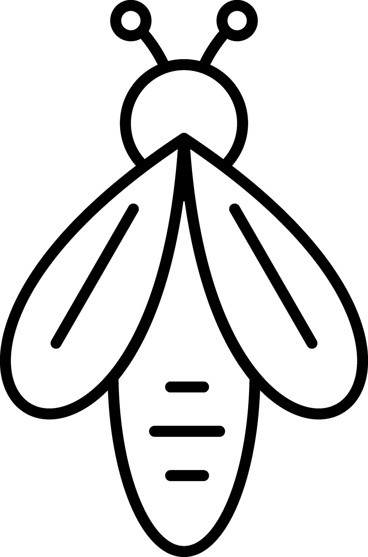 Bee Line Icon 36607809 Vector Art at Vecteezy