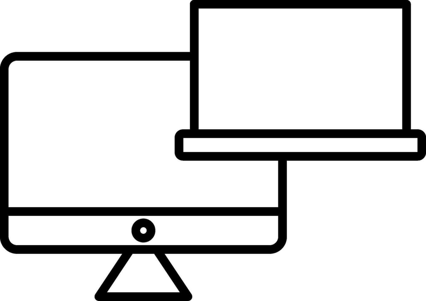 Computer Line Icon 36608130 Vector Art at Vecteezy