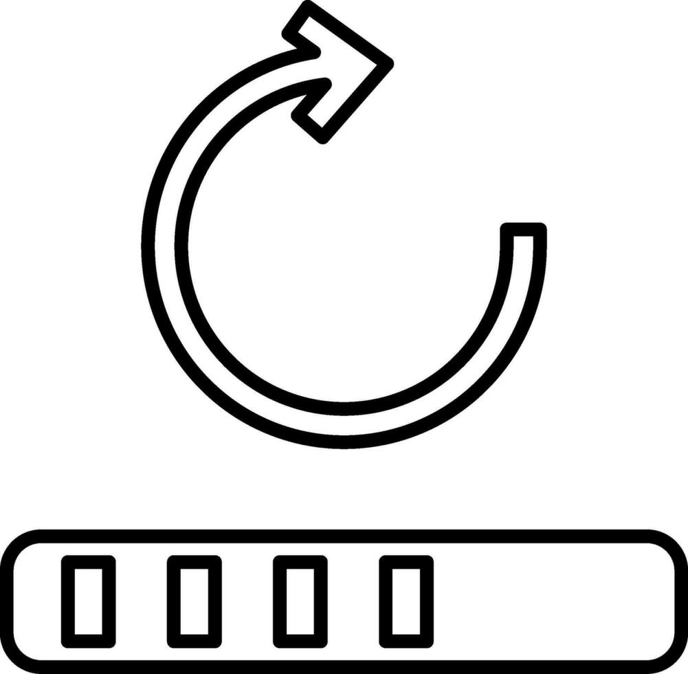 Loader Line Icon 36608599 Vector Art at Vecteezy