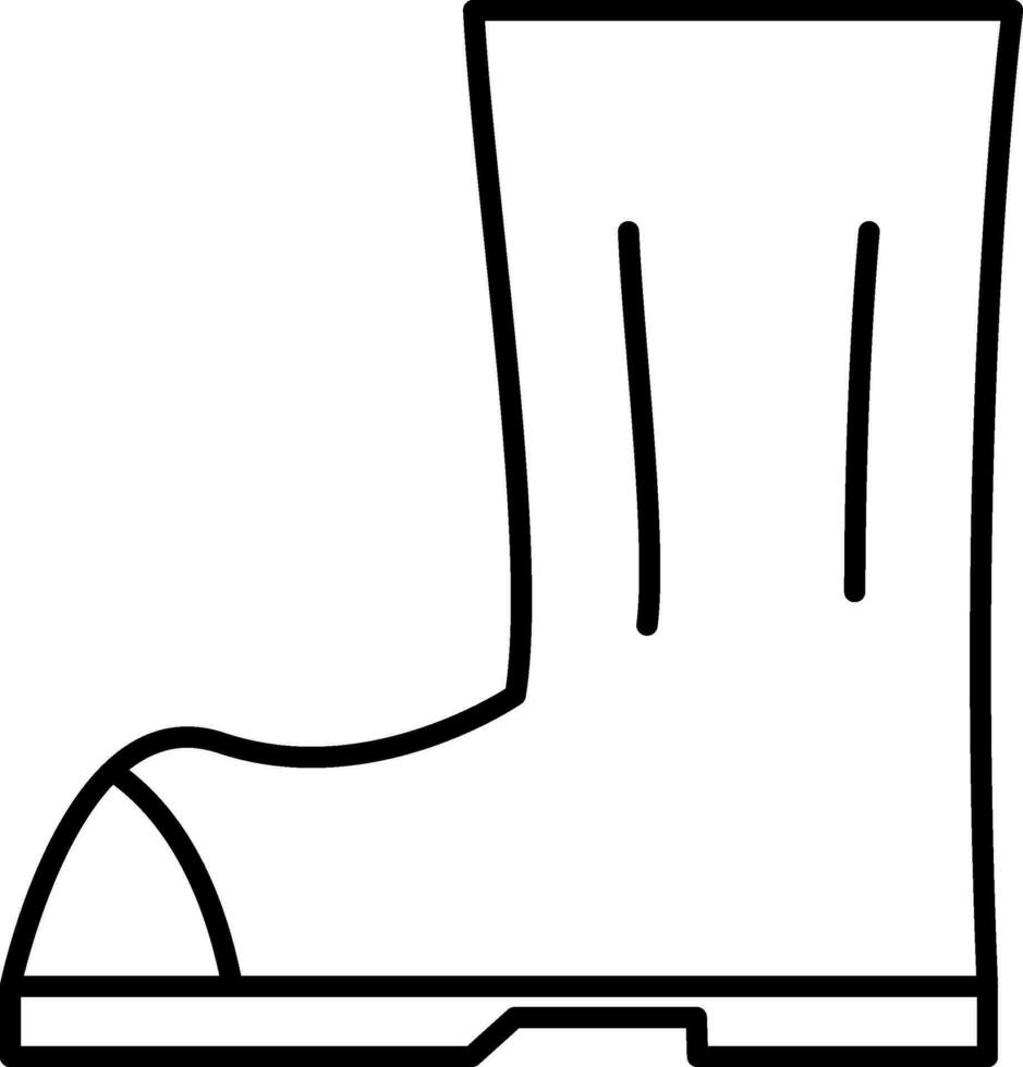 Boot Line Icon 36609831 Vector Art at Vecteezy