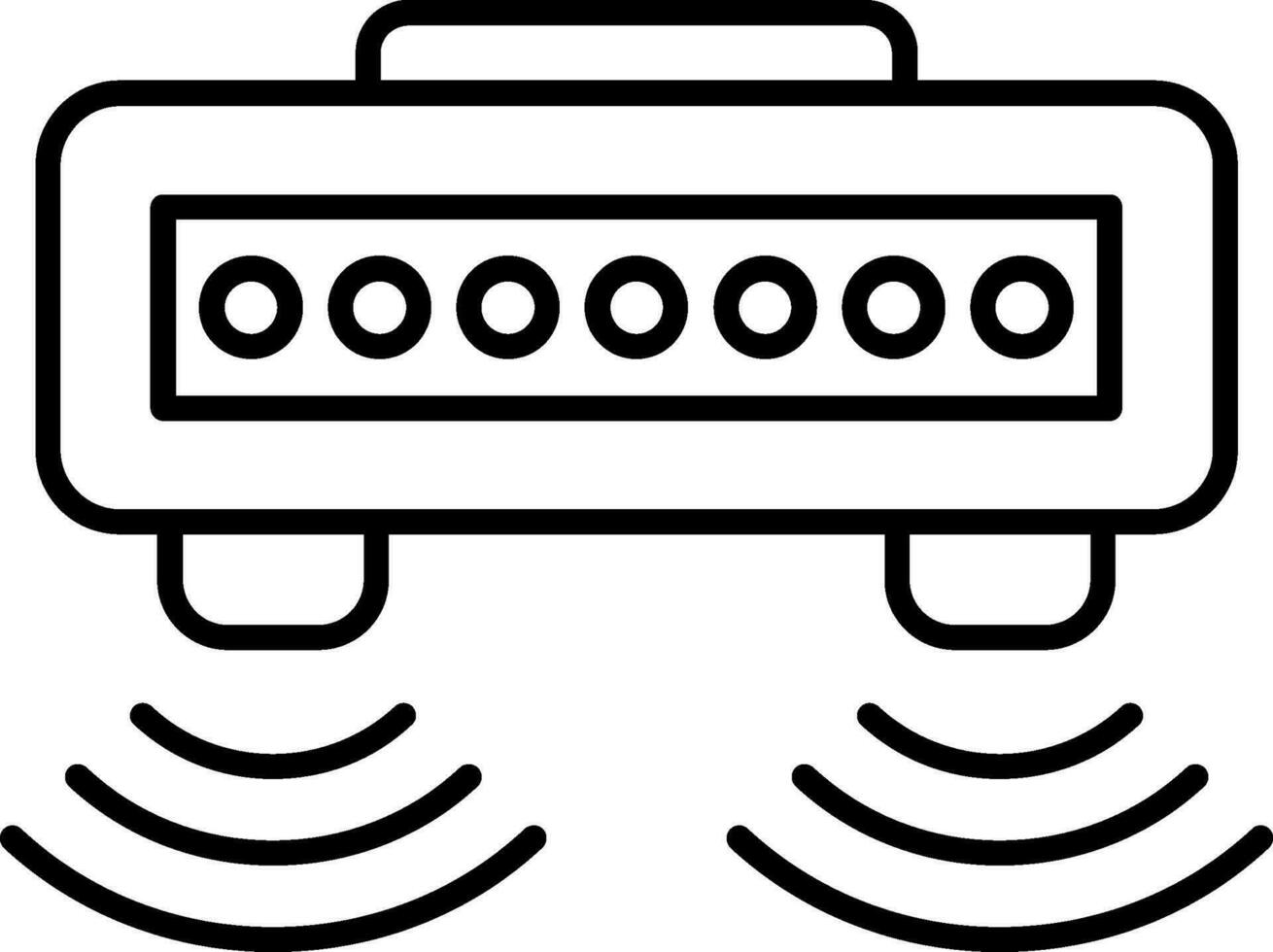 Motion Sensor Line Icon 36612742 Vector Art At Vecteezy