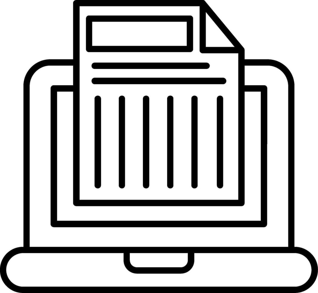 File Line Icon 36613077 Vector Art at Vecteezy