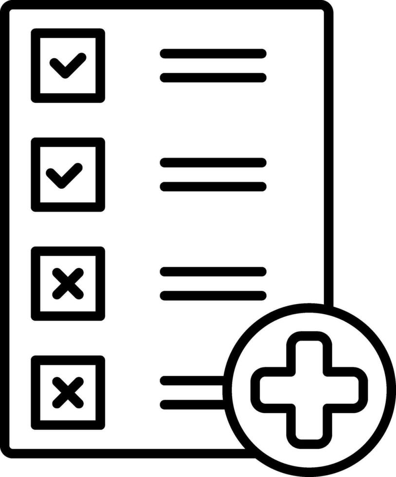 Checklist Line Icon 36613217 Vector Art at Vecteezy Checklist Line Icon 36613217 Vector Art at Vecteezy