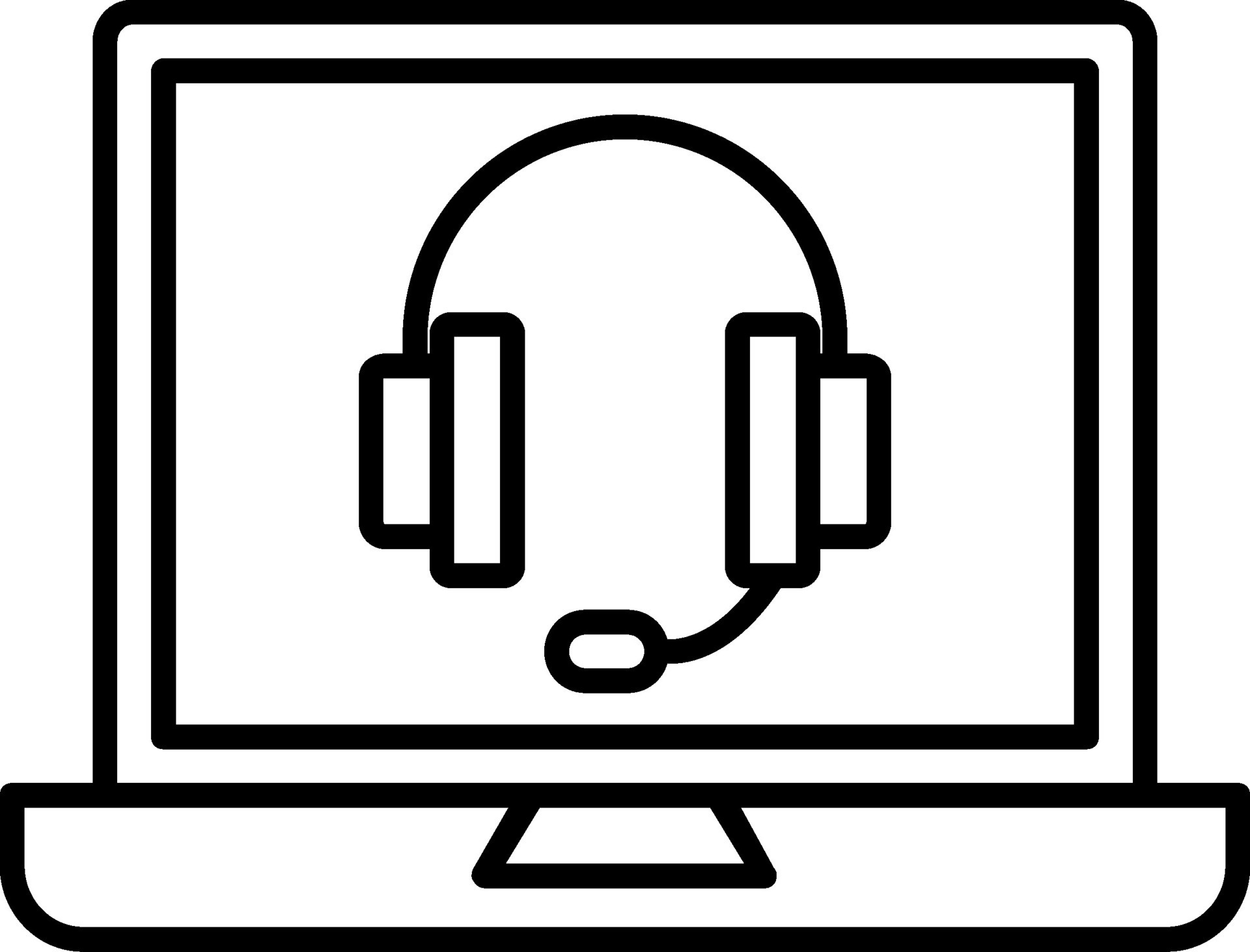 Call Center Line Icon 36613698 Vector Art at Vecteezy Call Center Line Icon 36613698 Vector Art at Vecteezy