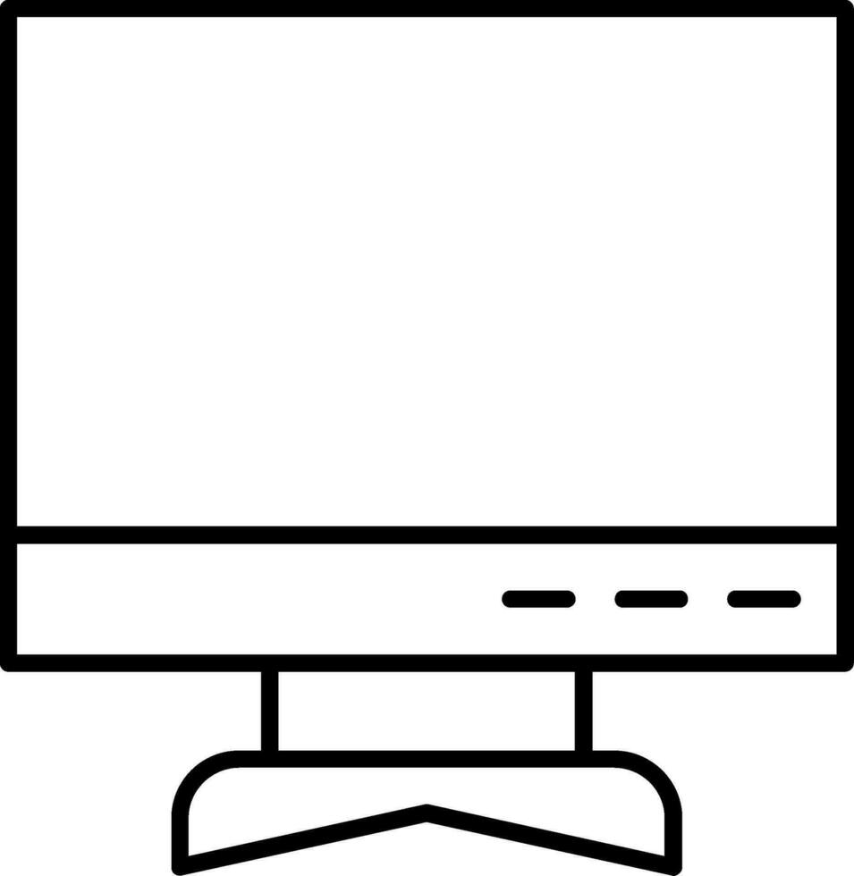 Computer Line Icon 36614211 Vector Art at Vecteezy