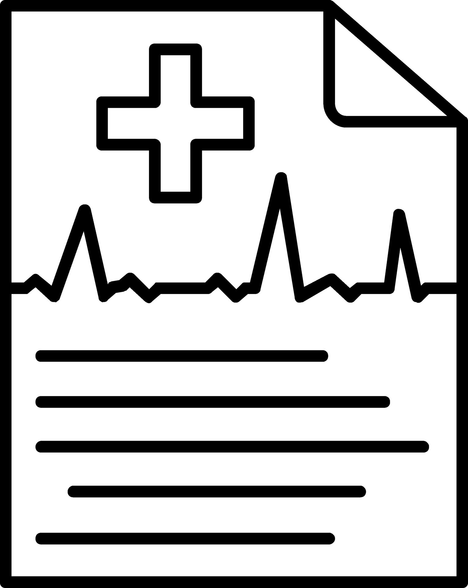 Report Line Icon 36614398 Vector Art At Vecteezy