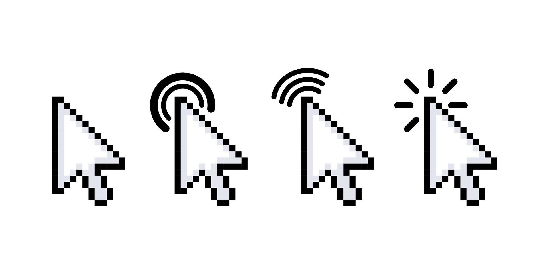 Computer Mouse Click Cursor Click Arrow Pointer Cursor 36620728