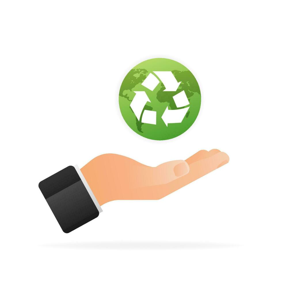 Different colored recycle waste bins vector illustration, Waste types ... Different colored recycle waste bins vector illustration, Waste types ...
