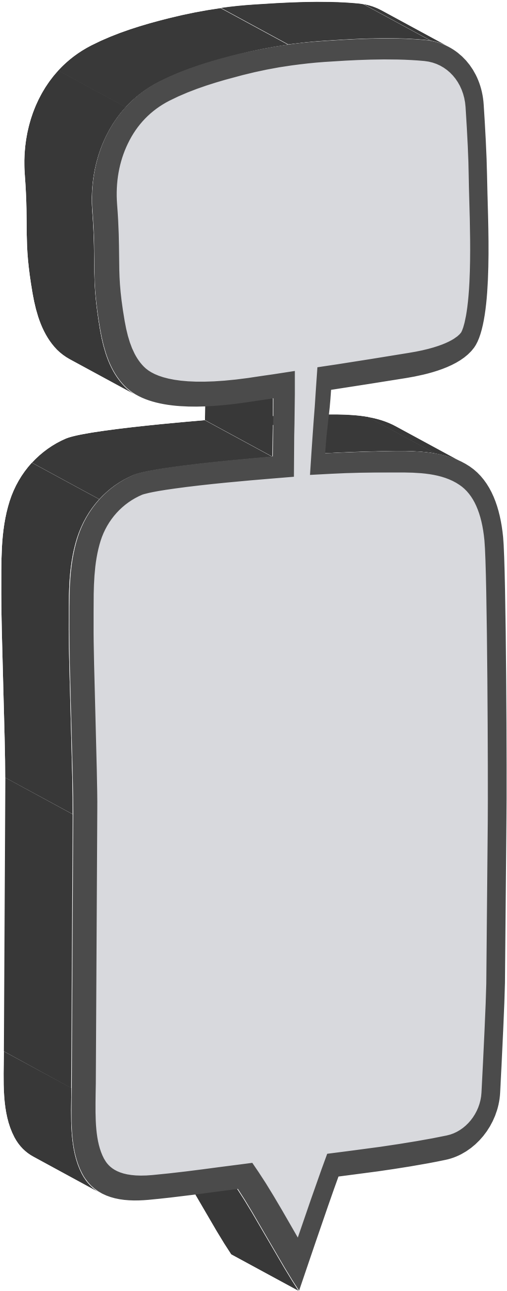 Speech bubble 3D 36642911 Vector Art at Vecteezy