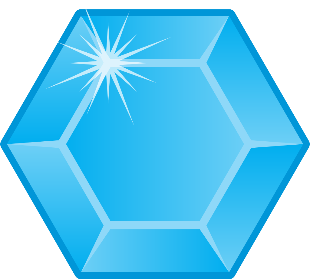 Diamond Gem Stone Hexagon 36646020 Vector Art At Vecteezy