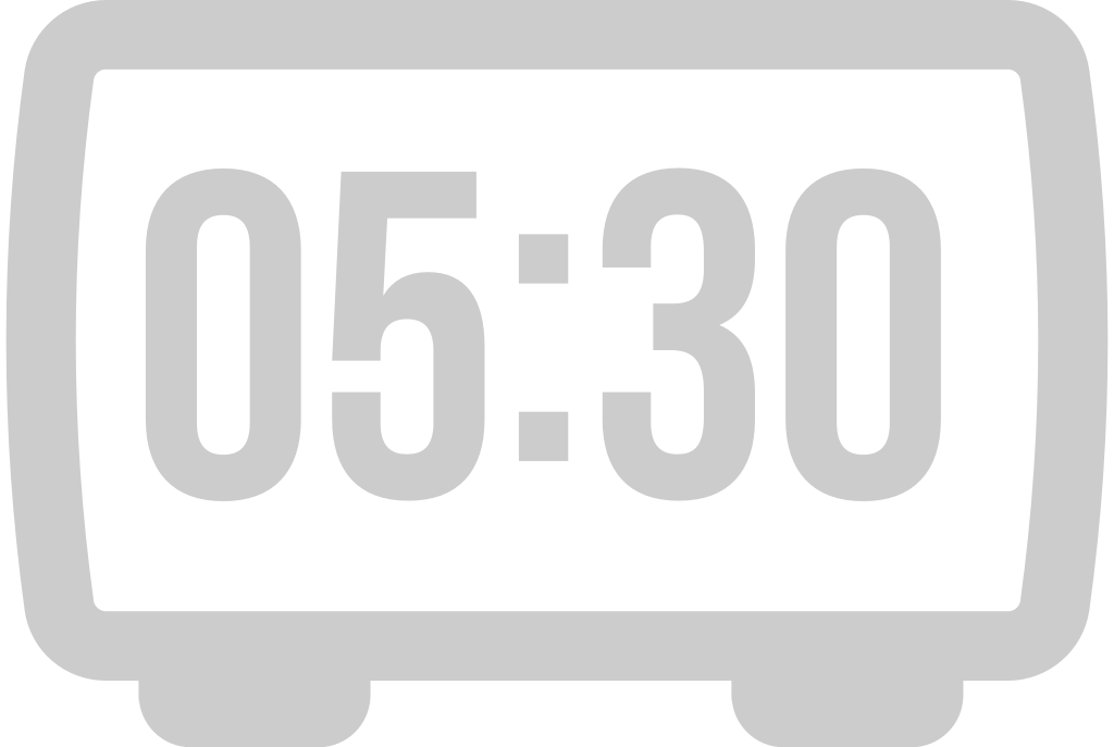 Digital Clock 36658740 Vector Art At Vecteezy