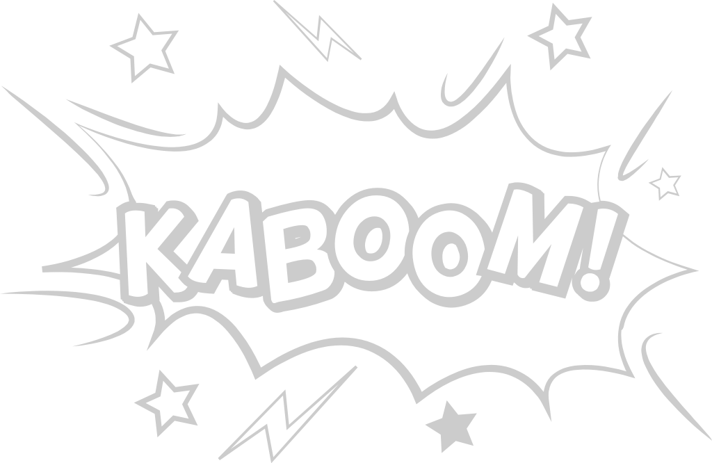 discurso cómico kaboom 36664625 Vector en Vecteezy