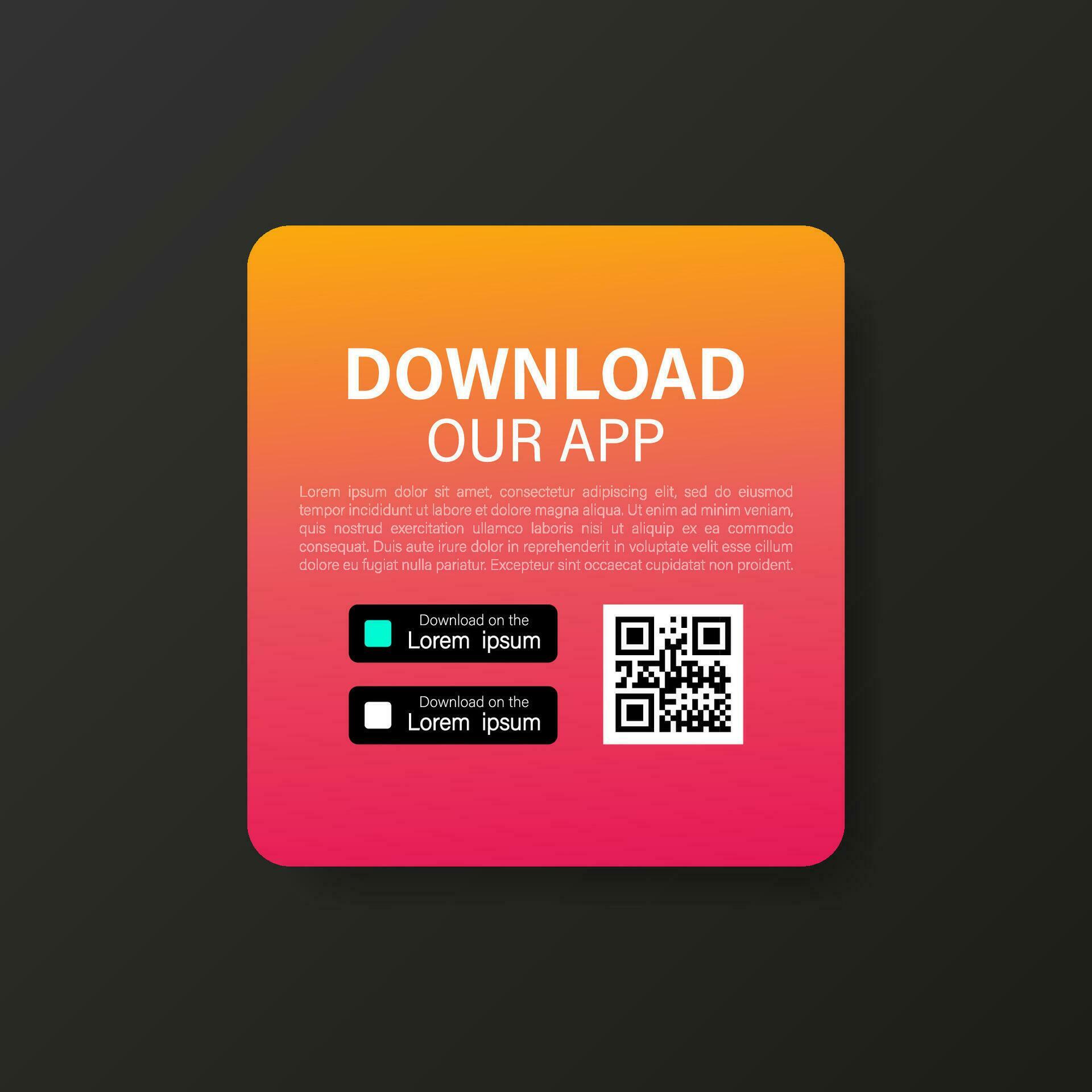 Download pages. Mobile app application. Business concept. Hand touch screen smartphone icon ...