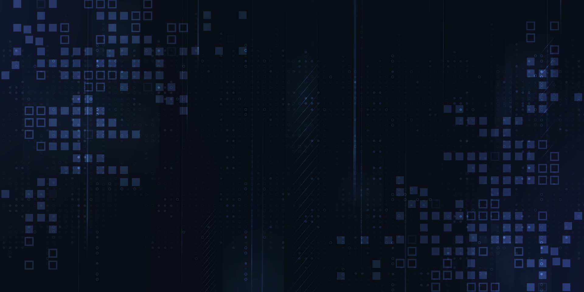 Digital Technology Futuristic Internet Network Connection Dark Black Background Blue Abstract