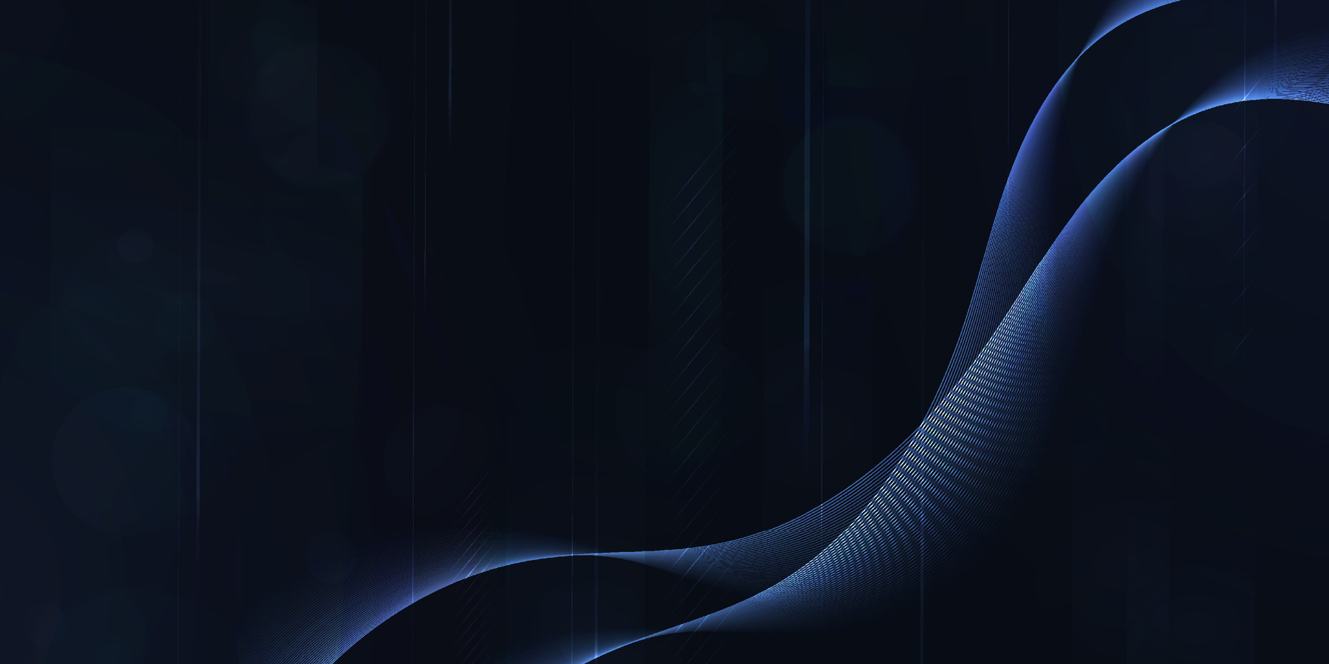 Digital Technology Futuristic Internet Network Connection Dark Black Background Blue Abstract