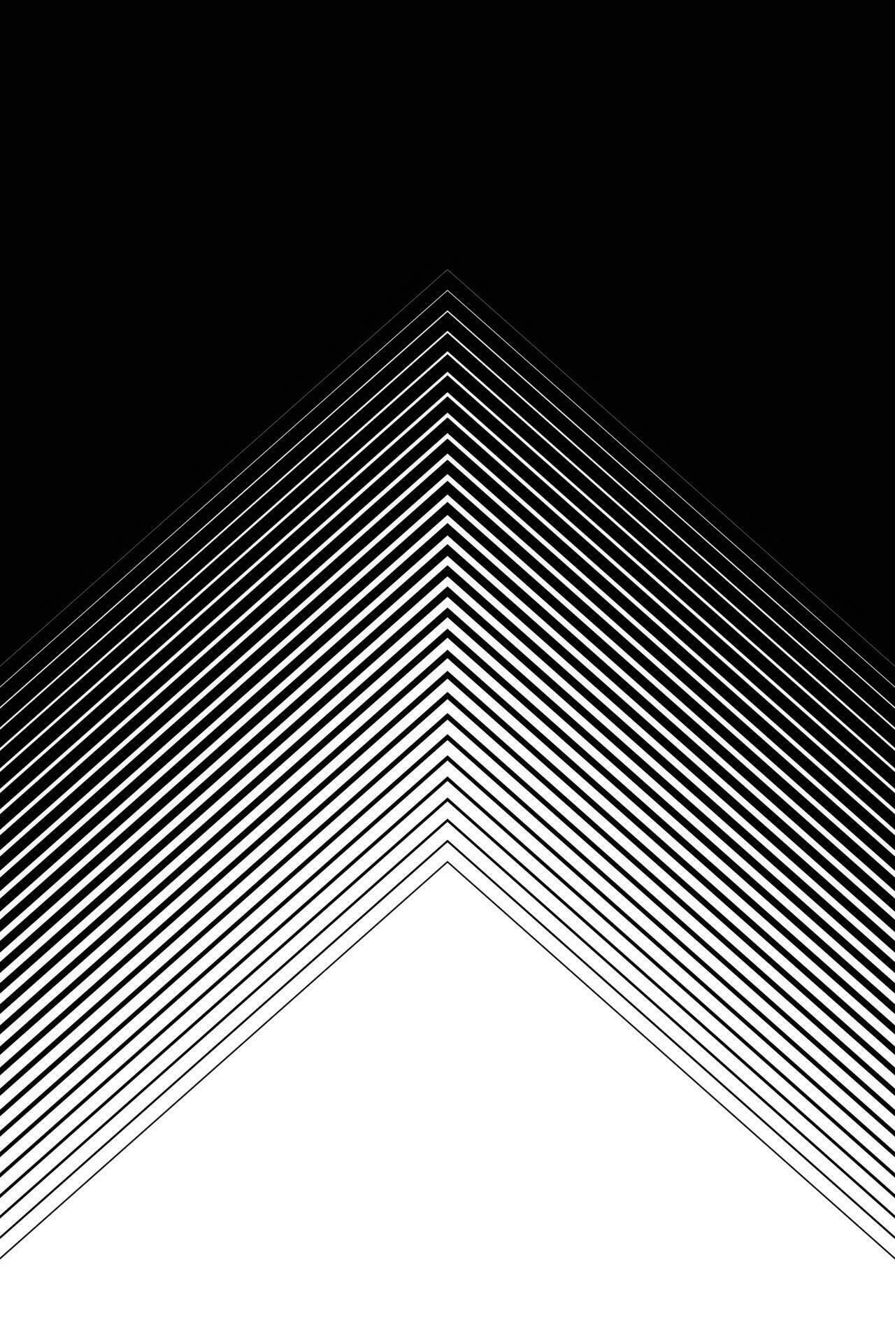 Thin Straight Line Smooth Transition From Black To White Thin Arrow Shaped Background 36710582