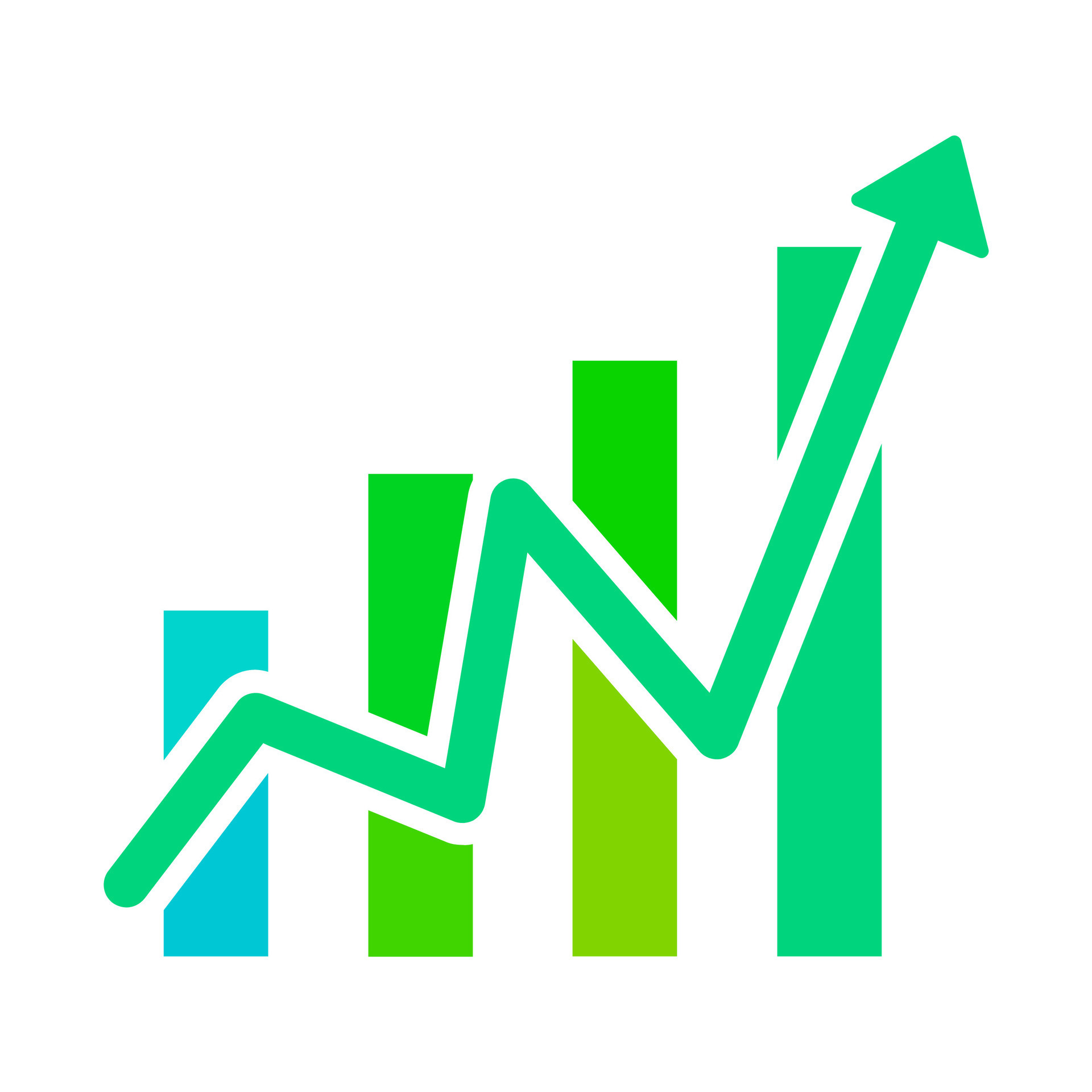 Upward Trend Icon 36710925 Vector Art at Vecteezy