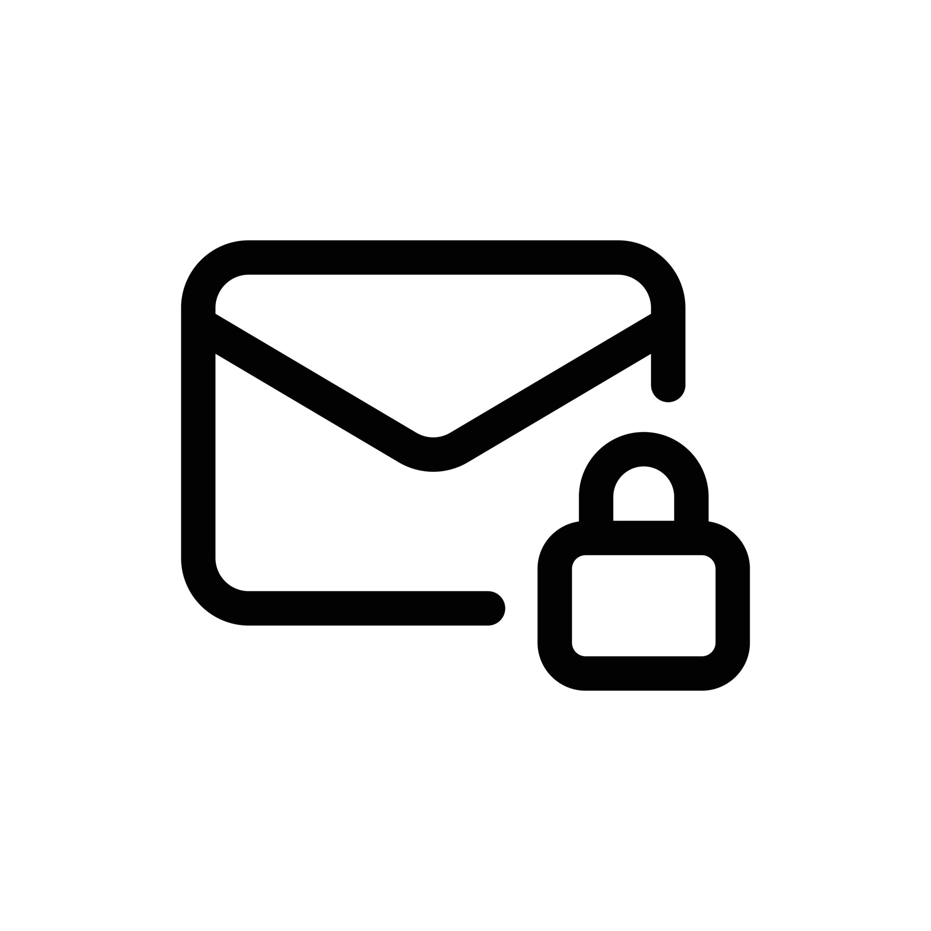 Private Email Icon In Trendy Outline Style Isolated On White Background Private Email