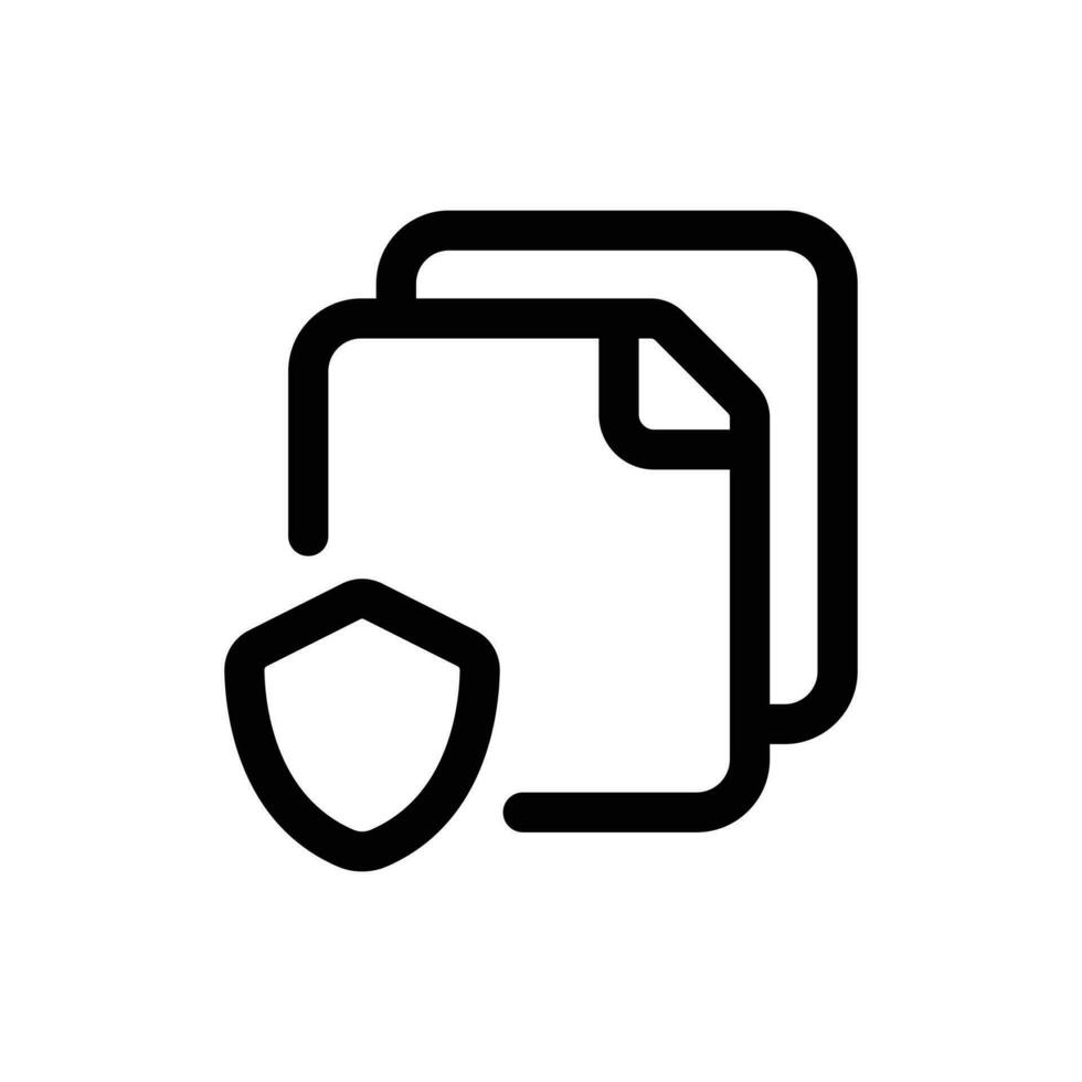 Internet Security Icon In Trendy Outline Style Isolated On White Background Internet Security