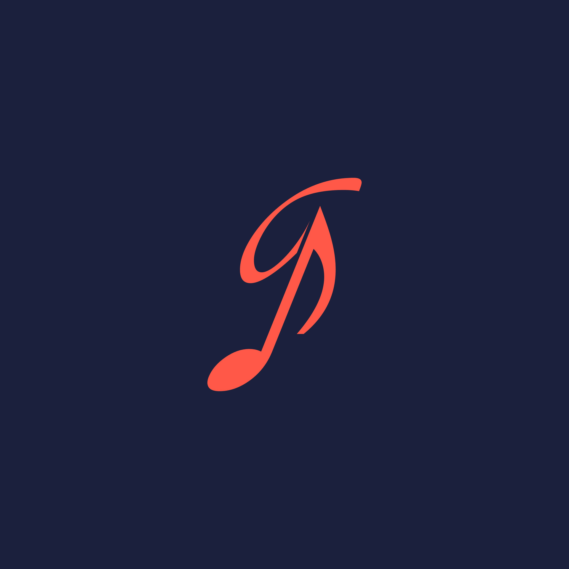 An Illustration Of The Letter In The Shape Of A Musical Note Melody an-illustration-of-the-letter-in-the-shape-of-a-musical-note-melody