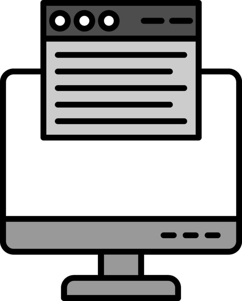 Browser Line Filled Icon 36724597 Vector Art at Vecteezy