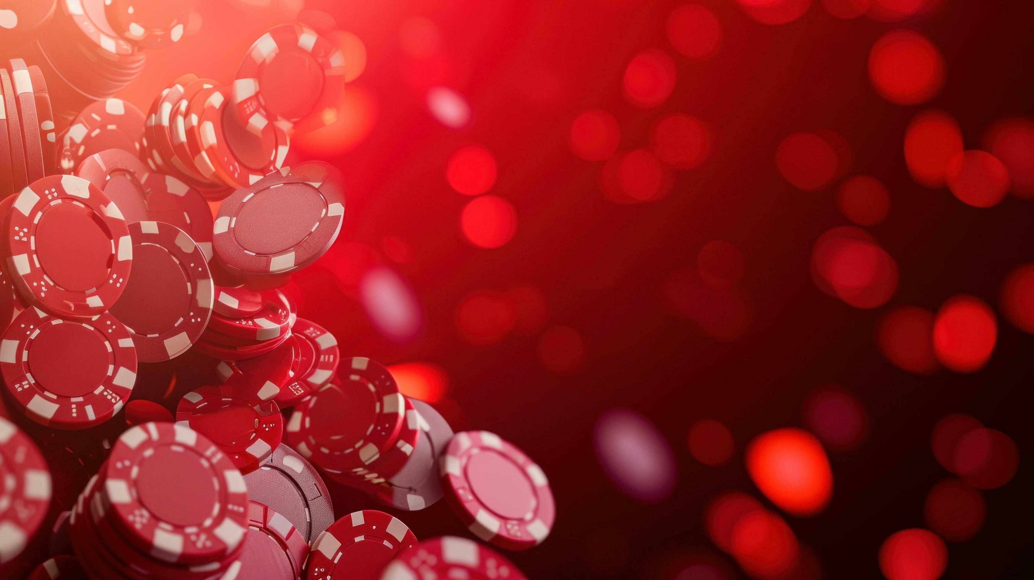 AI generated red casino background with copy space 36725655 Stock Photo at Vecteezy