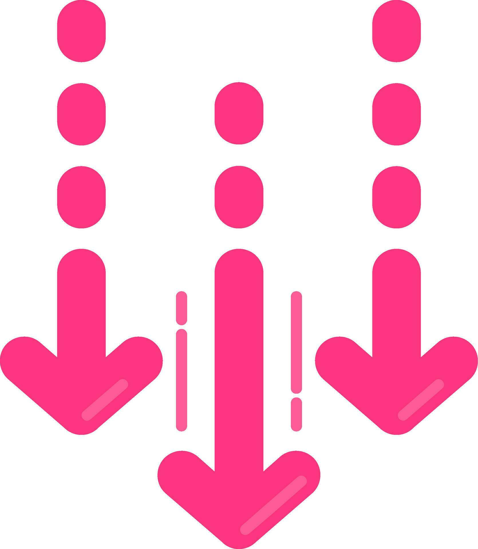 Decrease Line Filled Icon 36728115 Vector Art at Vecteezy