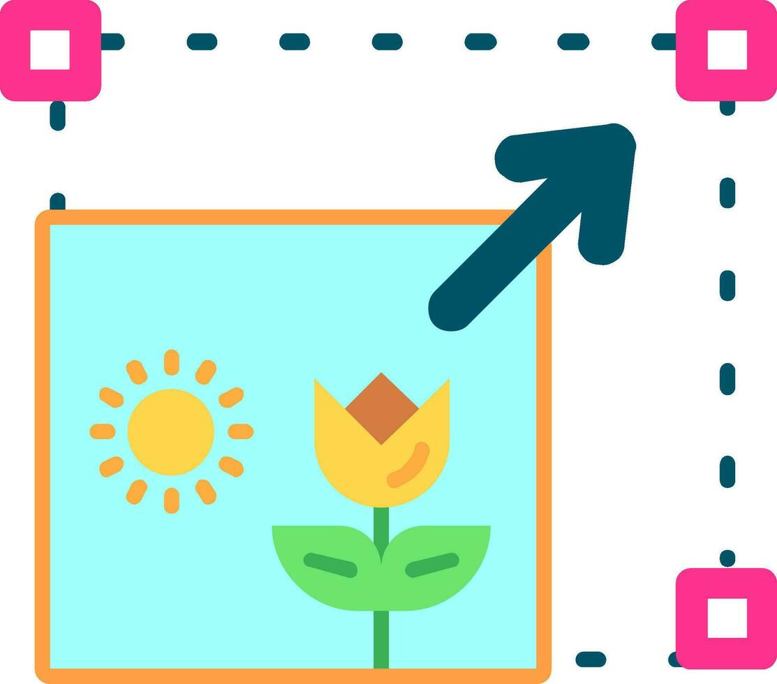 Resizing Line Filled Icon 36728460 Vector Art at Vecteezy