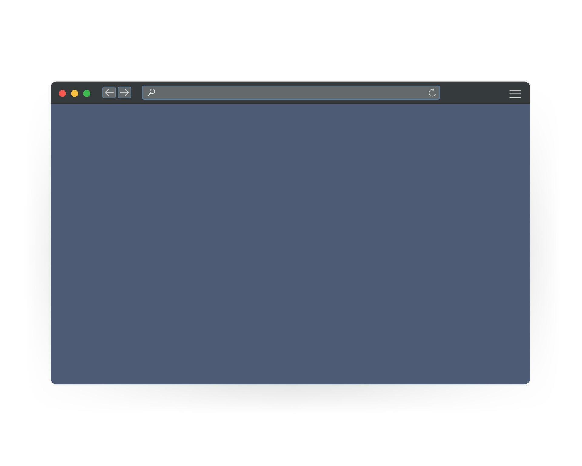 Browser window vector illustration. Browser or web browser in flat style. Window concept ...