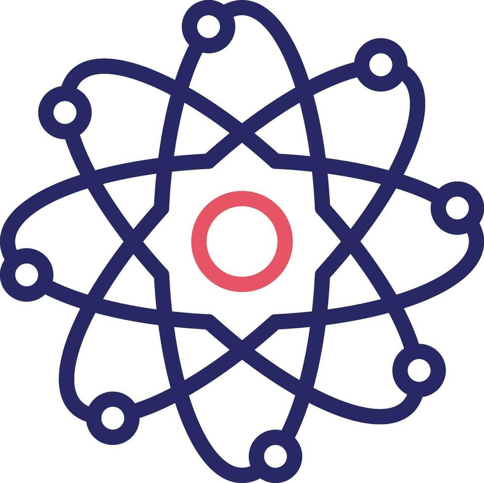 Atom Vector Icon 36734685 Vector Art At Vecteezy