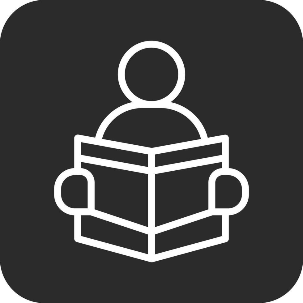 Reading Vector Icon 36739186 Vector Art at Vecteezy