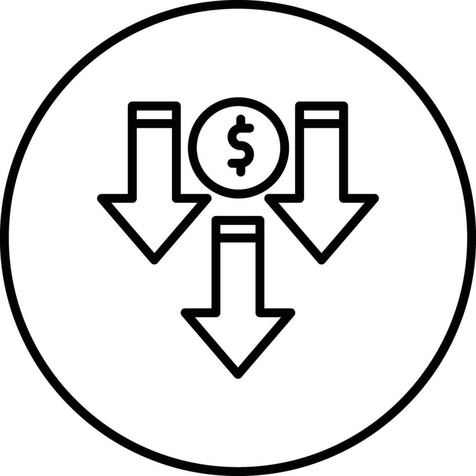 Price Decrease Vector Icon 36742565 Vector Art at Vecteezy