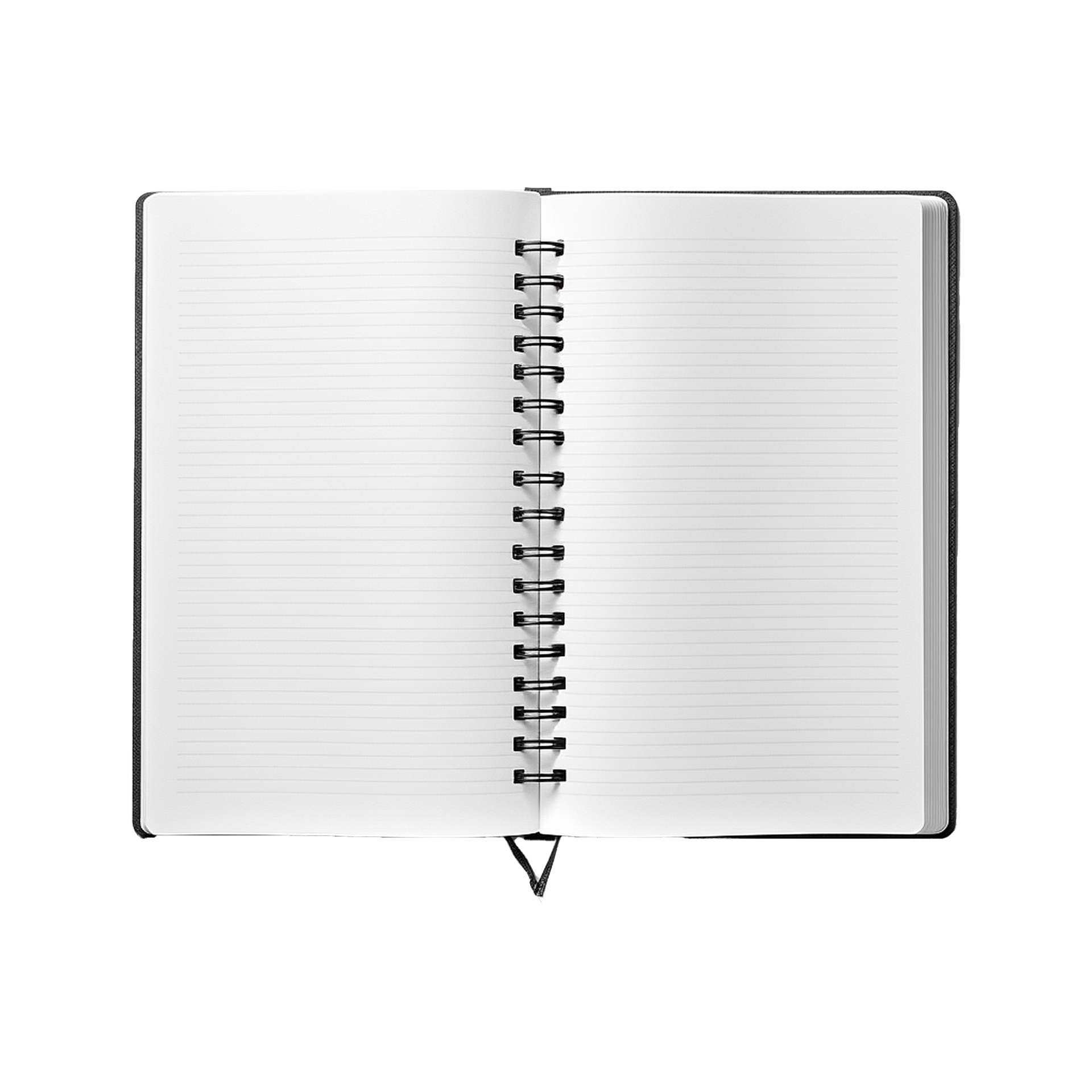 AI generated Open blank notebook isolated on transparent background ...