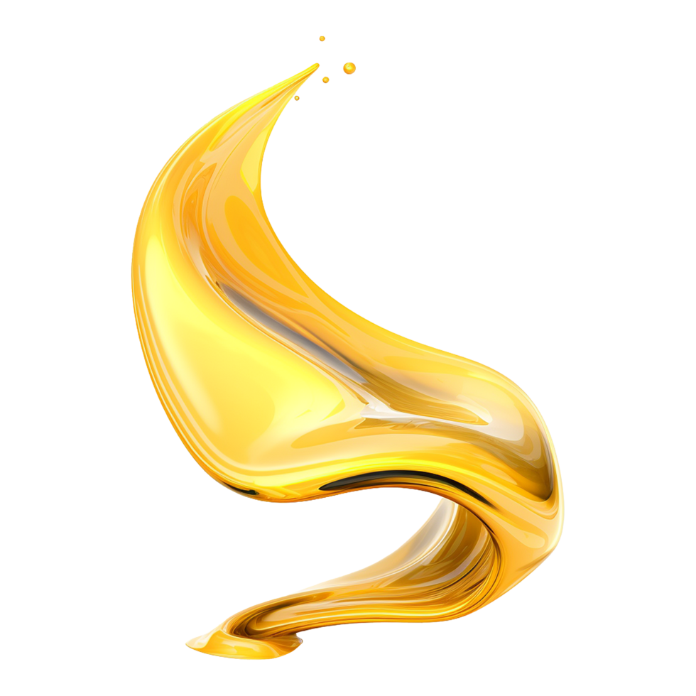 AI generated Abstract lubricant oil isolated on transparent background 36743837 PNG