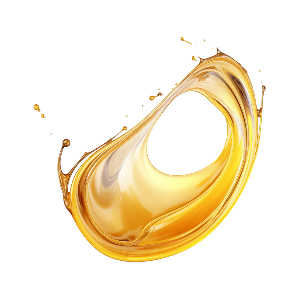 AI generated Abstract lubricant oil isolated on transparent background 36743838 PNG