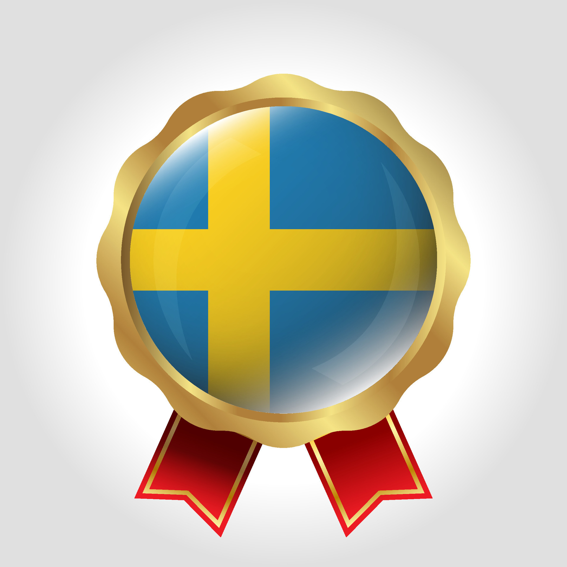 Creative Sweden Flag Label Vector Design 36745391 Vector Art at Vecteezy