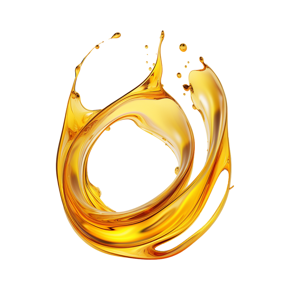 AI generated Abstract lubricant oil isolated on transparent background 36747633 PNG
