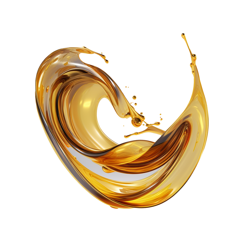 AI generated Abstract lubricant oil isolated on transparent background 36747649 PNG