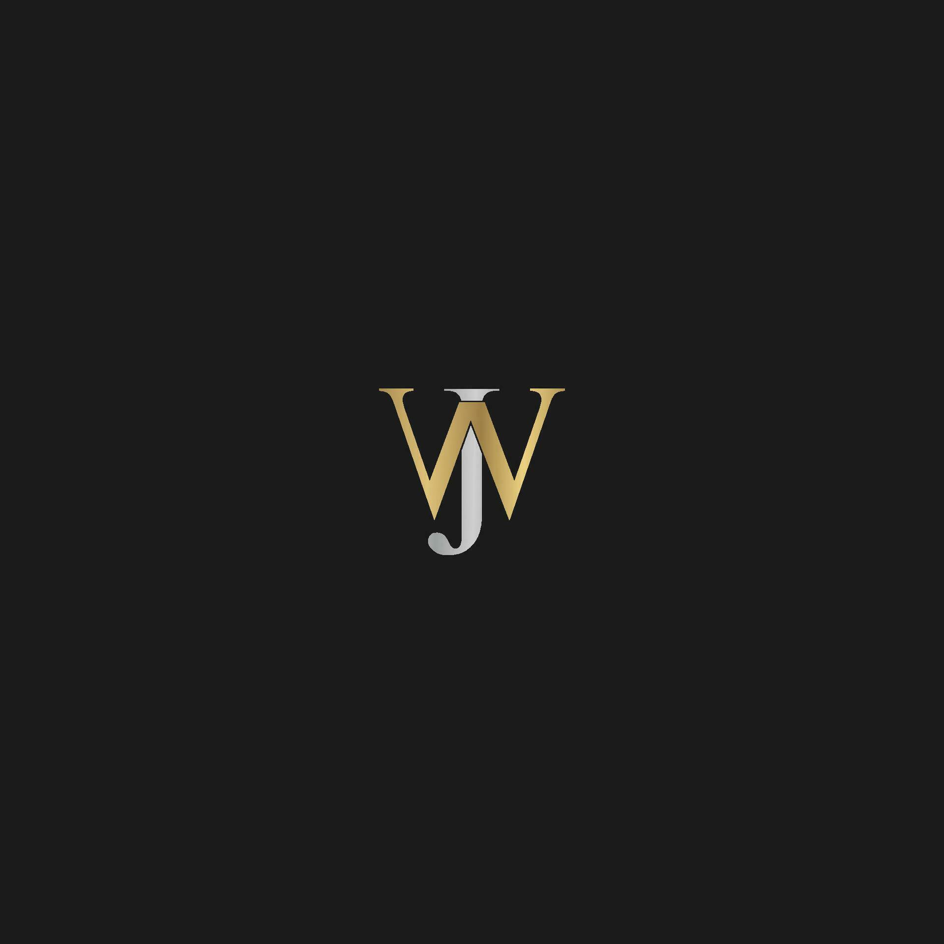 JW, WJ, J AND W Abstract initial monogram letter alphabet logo design 36767399 Vector Art at ...
