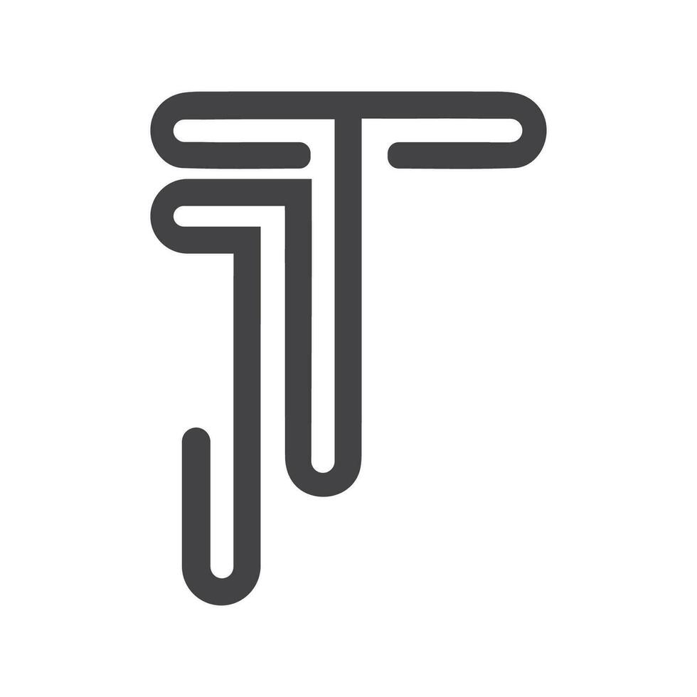 Initial tj letter logo vector template design. Creative abstract letter ... Initial tj letter logo vector template design. Creative abstract letter ...