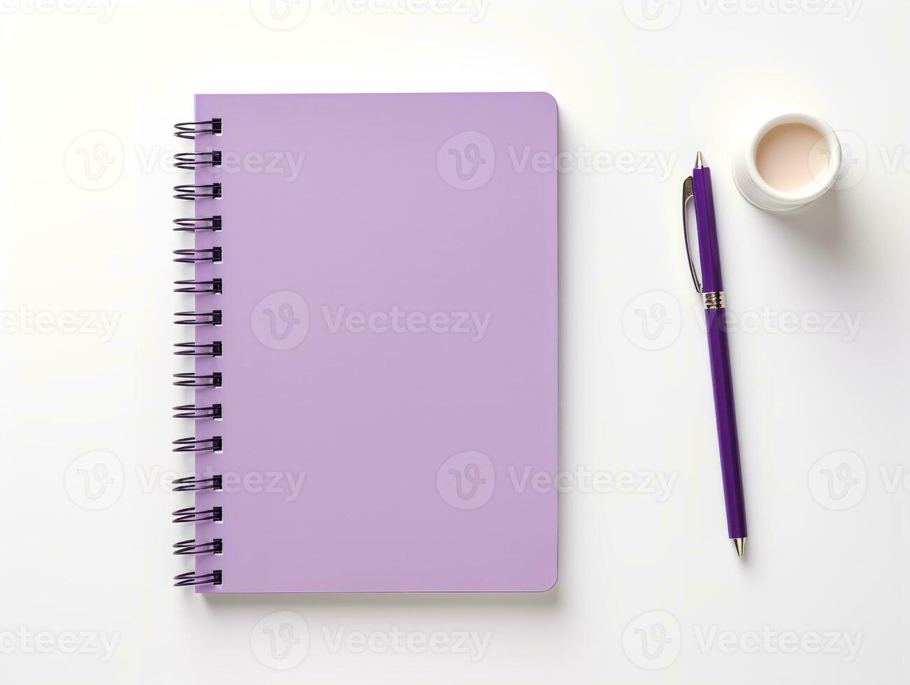 Ai Generated Stylish Spiral Notebook Mockup For Notes And Sketches - Ai
